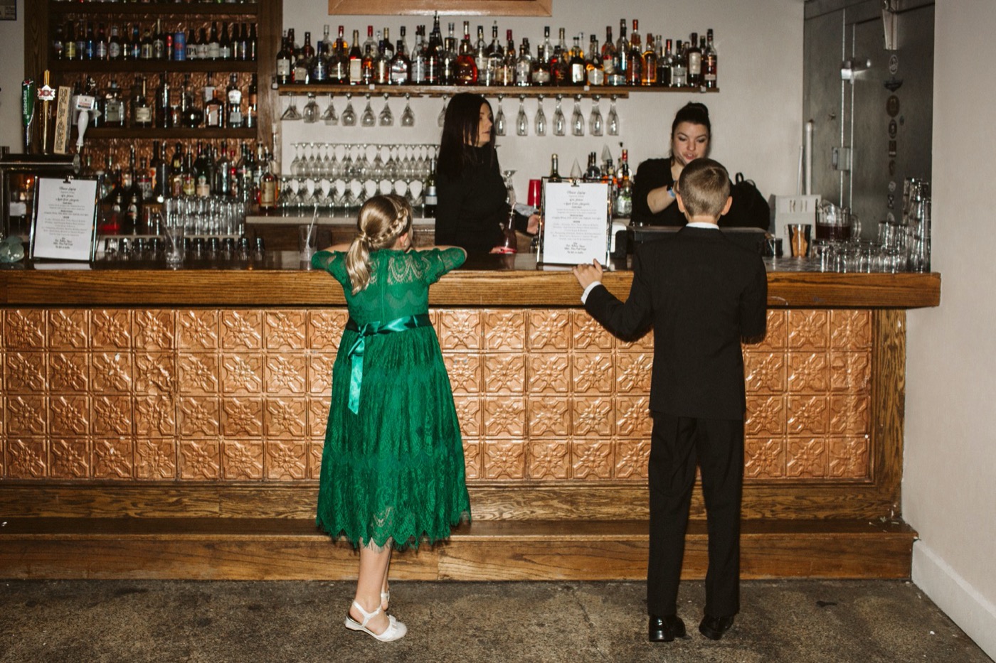 Bottom Lounge - Chicago Wedding | Cate + Dan - megadamik.com