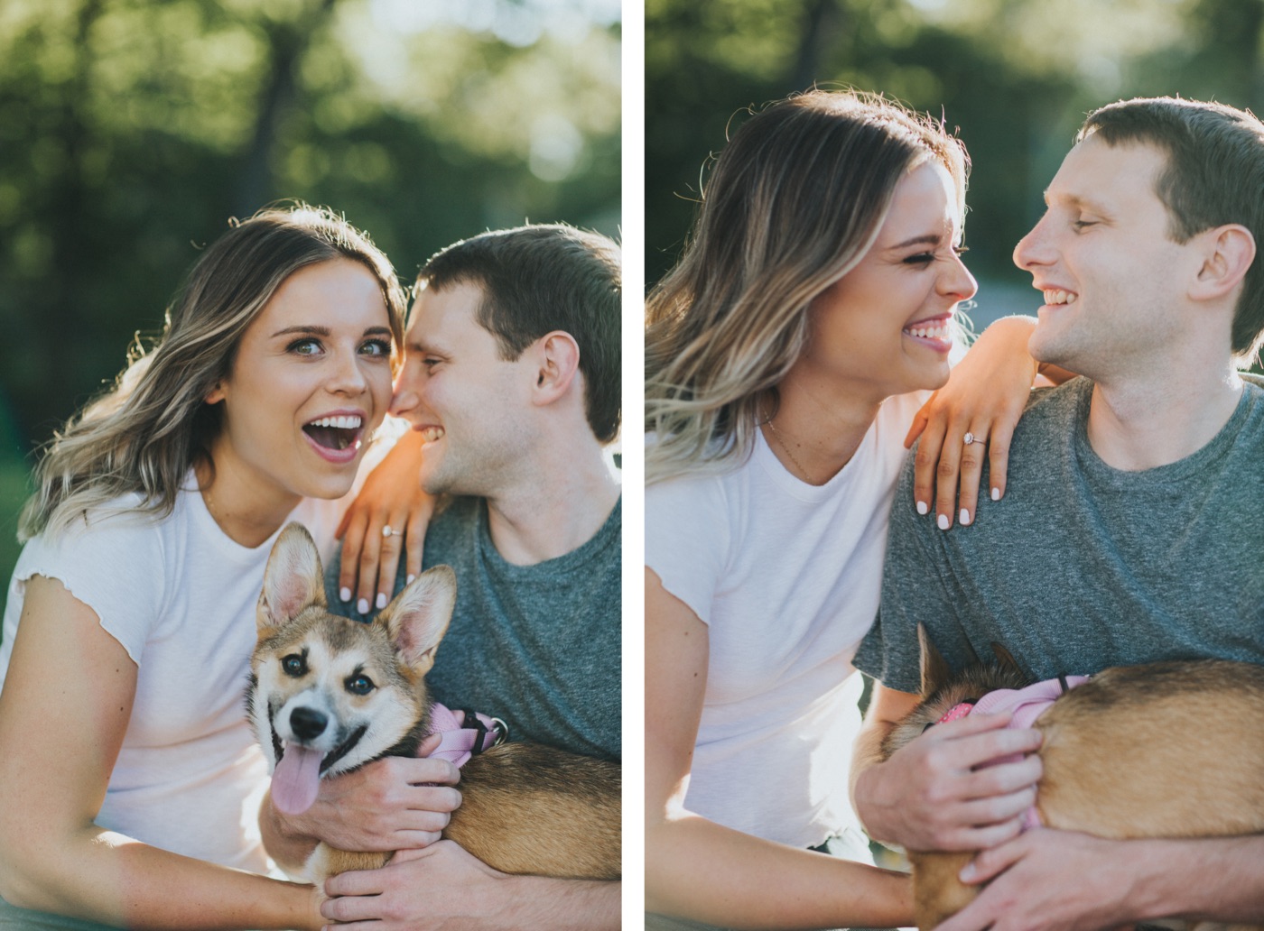 Downtown Long Grove Engagement Session | Jenny & Drew - megadamik.com